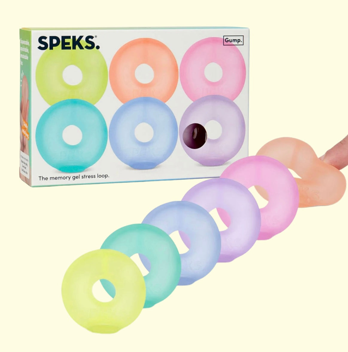 Speks 6 mini Gump Loop – Atmos Fidgets