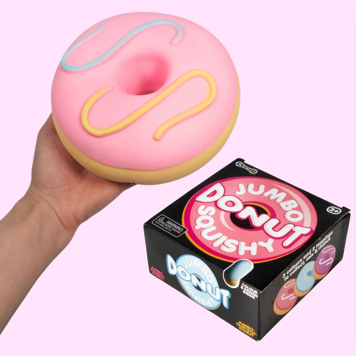 Jumbo donut squishy – Atmos Fidgets