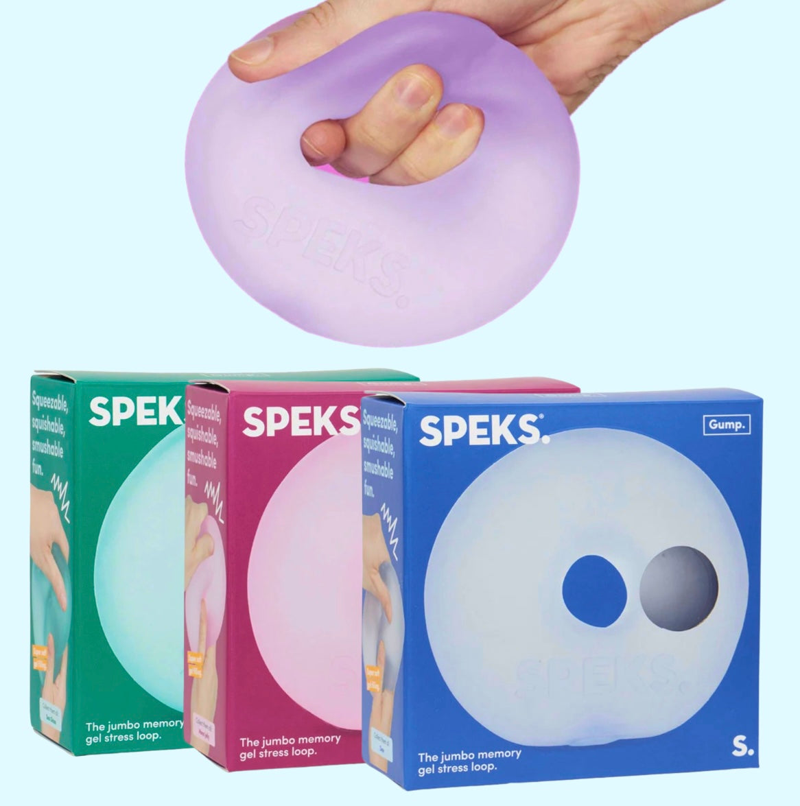 Speks Jumbo Gump Loop – Atmos Fidgets